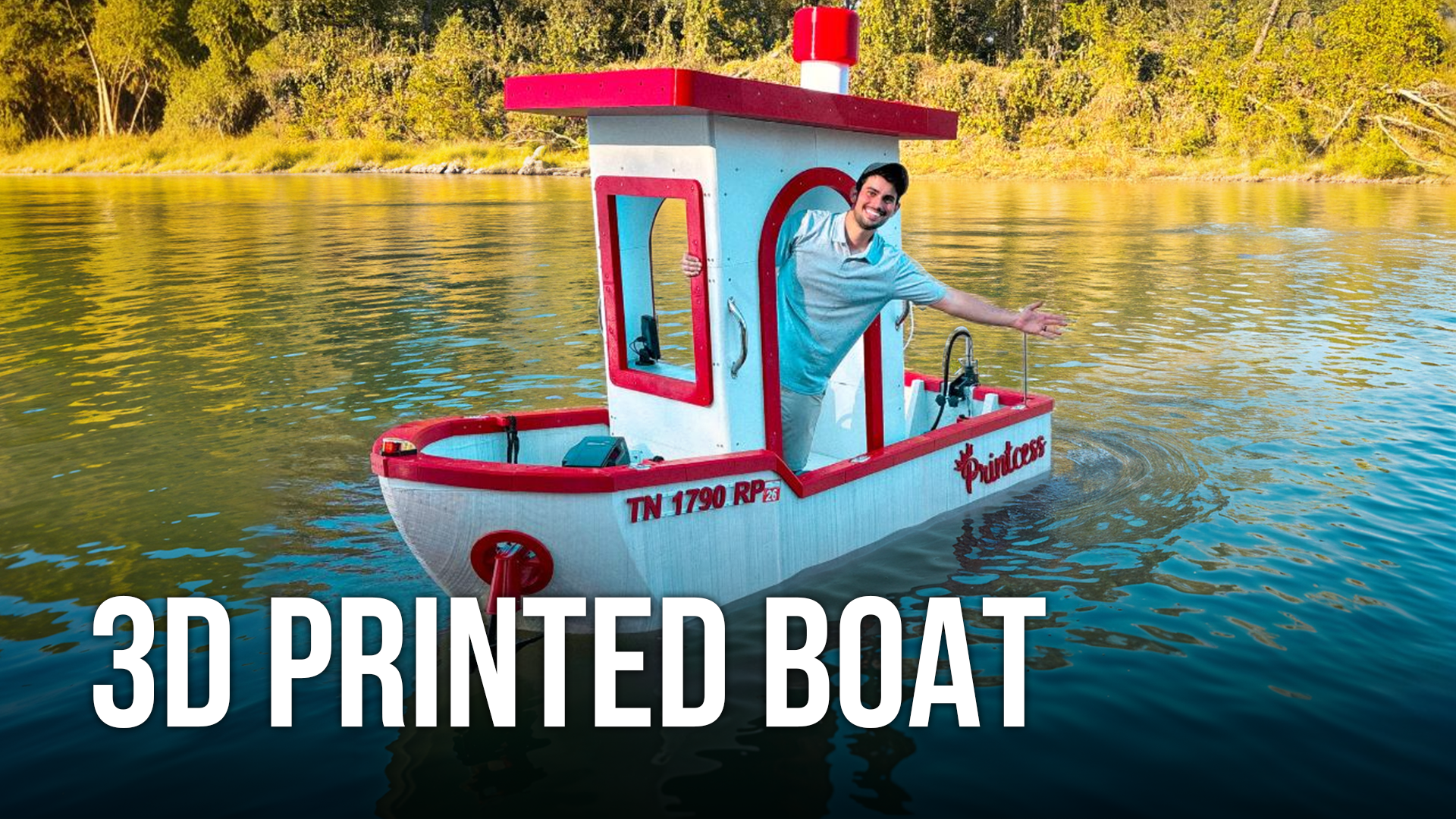 Life-Size 3D Printed Boat (Benchy)